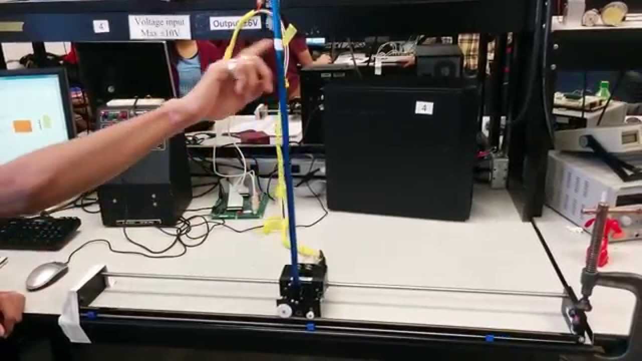 Self-erecting Inverted Pendulum using LQR method