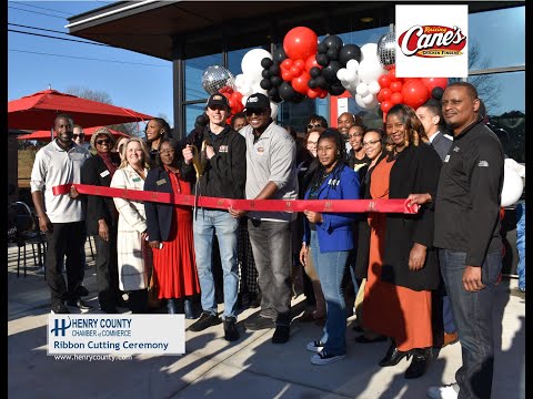 Ribbon Cutting for Raising Cane's Chicken Fingers, Tuesday, March 11, 2025