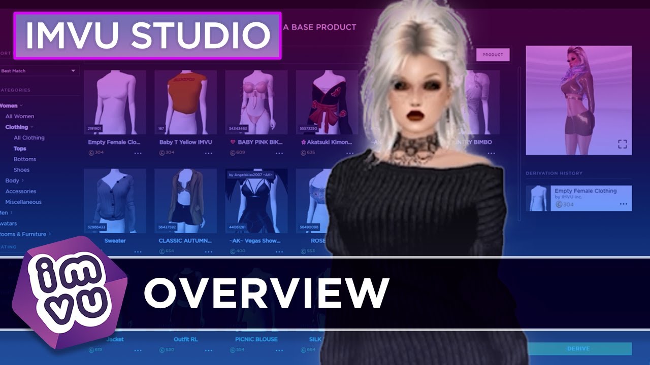 IMVU Studio - Overview
