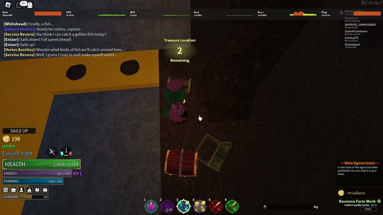 Consistent treasure chart rewards - Suggestions - Arcane Odyssey