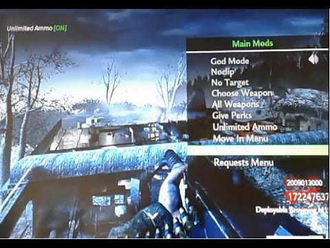 Call of Duty World at War - Exploring mod menu