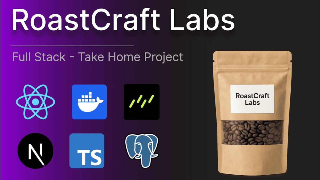 Full Stack Take Home Project (Software Engineer)