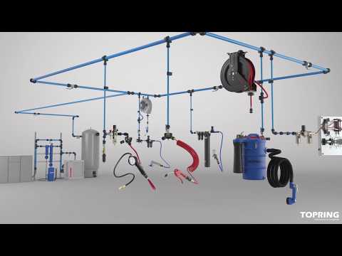 Experts en réseaux d'air comprimé | Topring