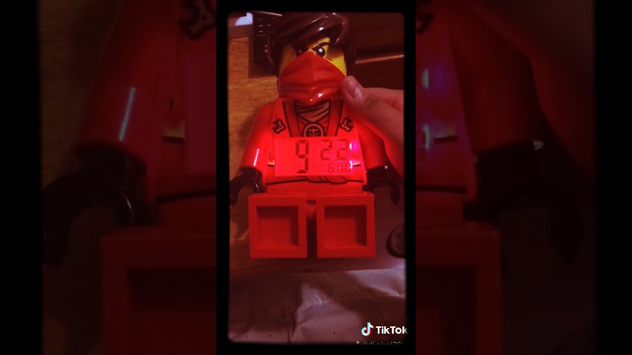 LEGO Ninjago digital alarm clock