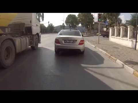 Mercedes W204 C220 Drift with GoPro