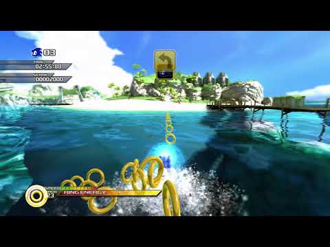Sonic Unleashed - Jungle Joyride [Water Section] (Xbox One X)
