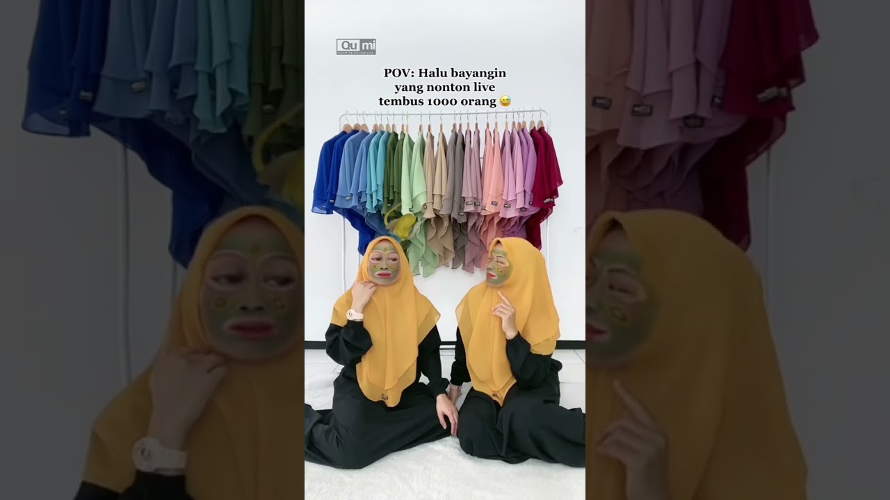 Yuk bisa yuk tembus 1000 penonton saat live tiktok & shopee qumilabel 🥹🥲 ada promo tiap live loh!