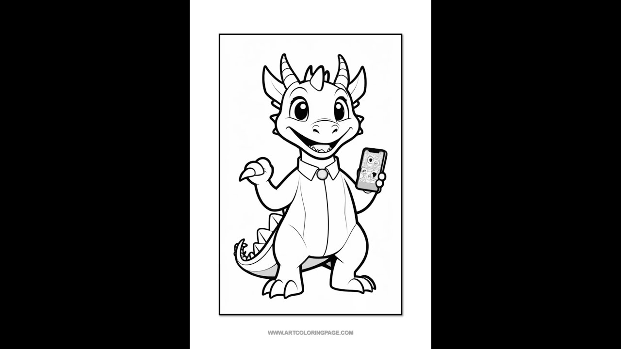 Unleash Your Creativity with Printable Dragon Coloring Pages Vol 9