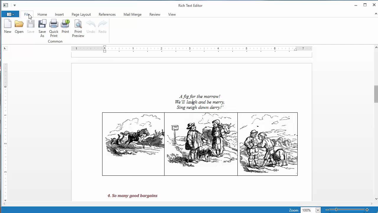 WPF Rich Text Editor: Getting Started