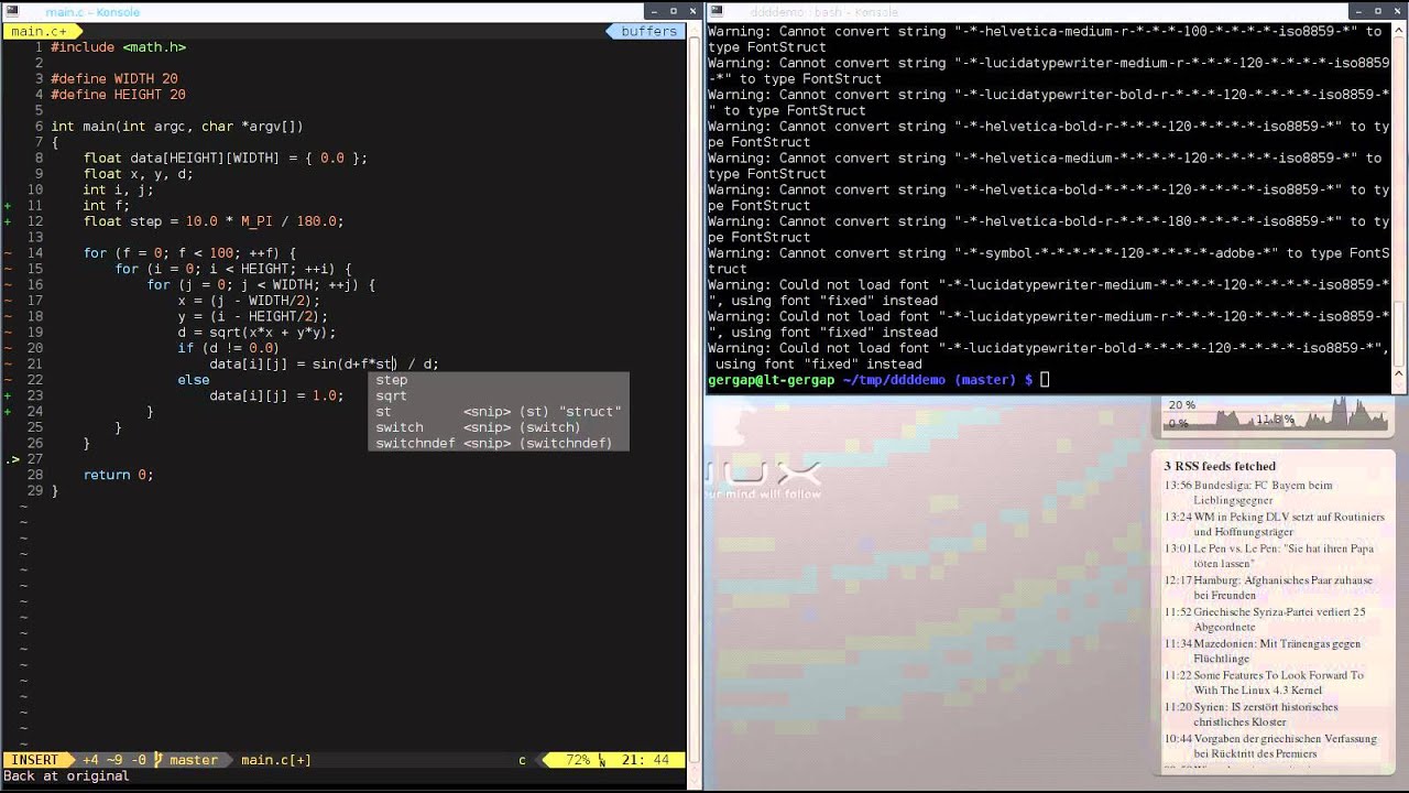 Plot 3D data with DDD and Gnuplot