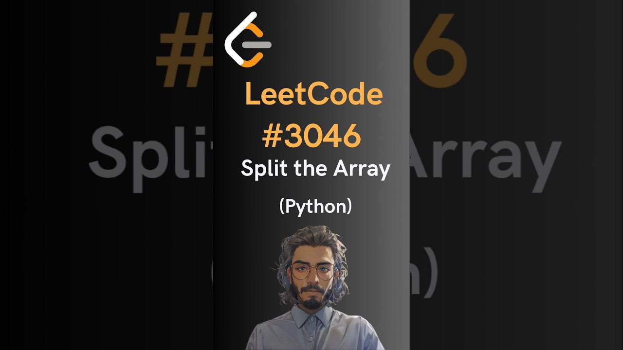 LeetCode#3046 Split the Array - Python
