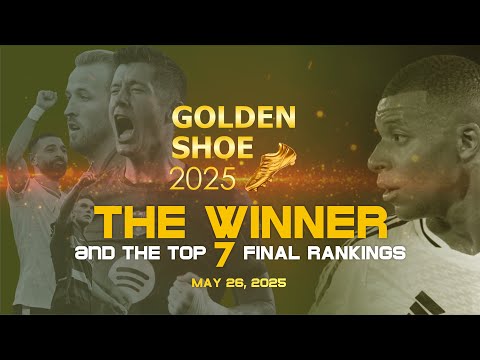 EUROPEAN GOLDEN SHOE 2025 - OFFICIAL WINNER & TOP 7 FINAL RANKINGS
