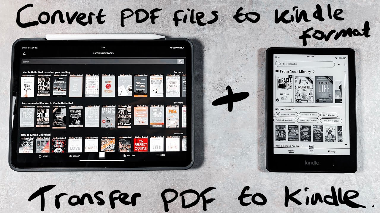 How To Convert and Transfer a PDF File to a Kindle