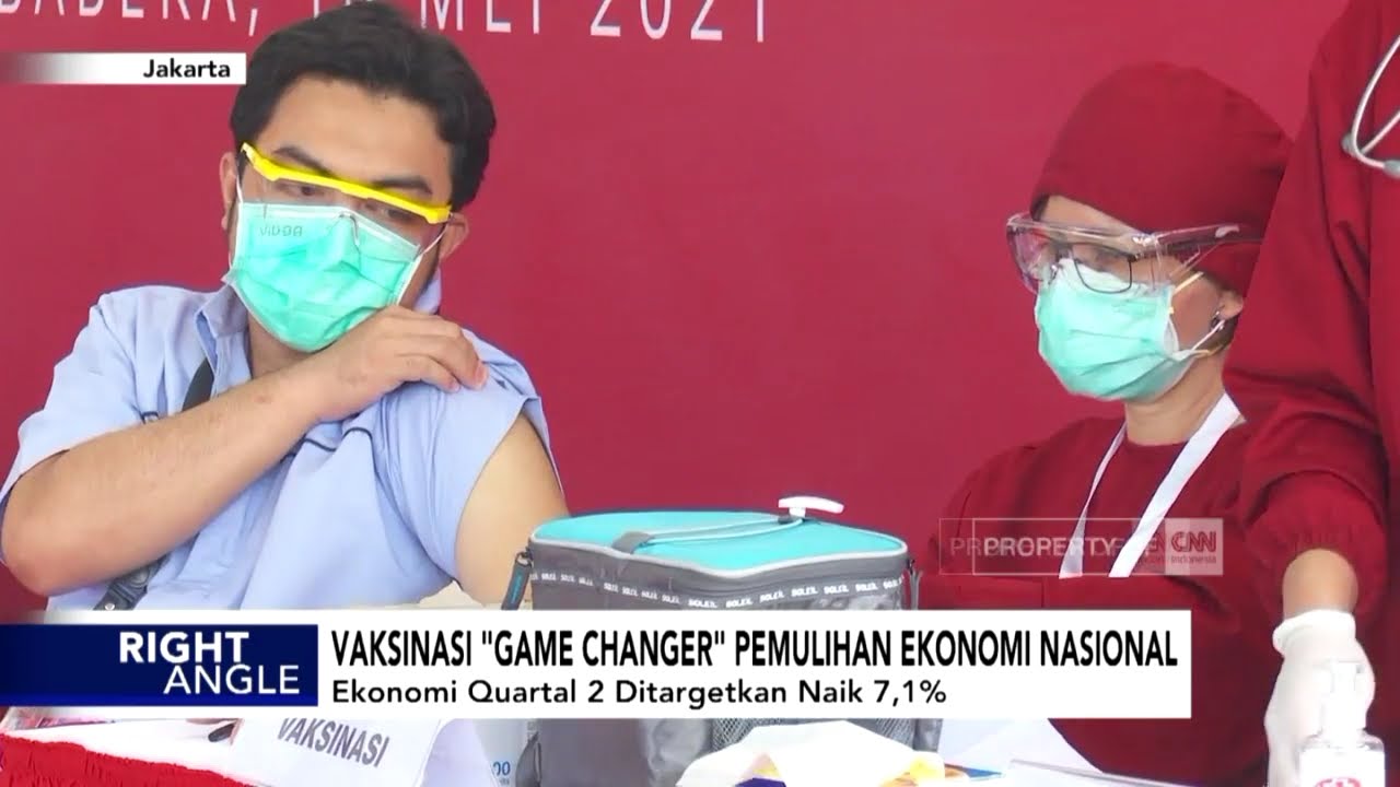 Vaksinasi “Game Changer” Pemulihan Ekonomi Nasional