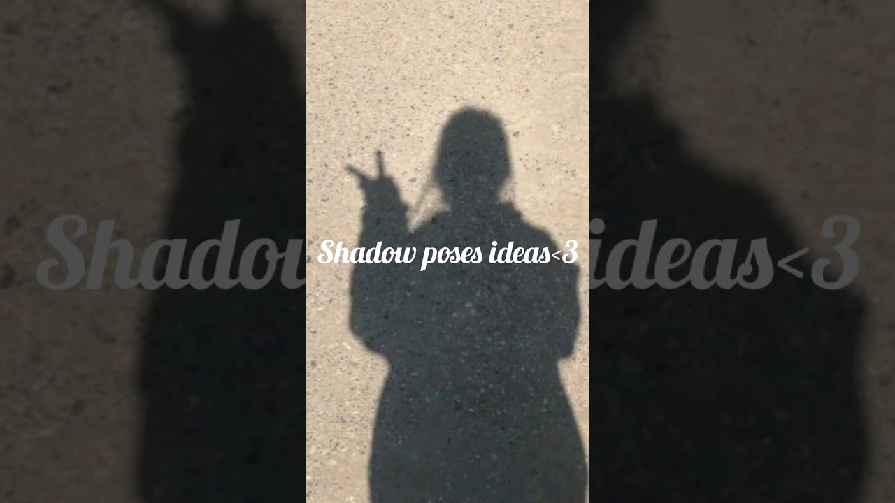 shadow poses ideas #youtubeshorts #aesthetic #trending #trending