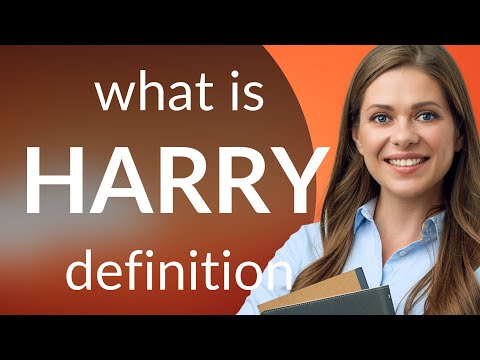 Harry — what is HARRY definition
