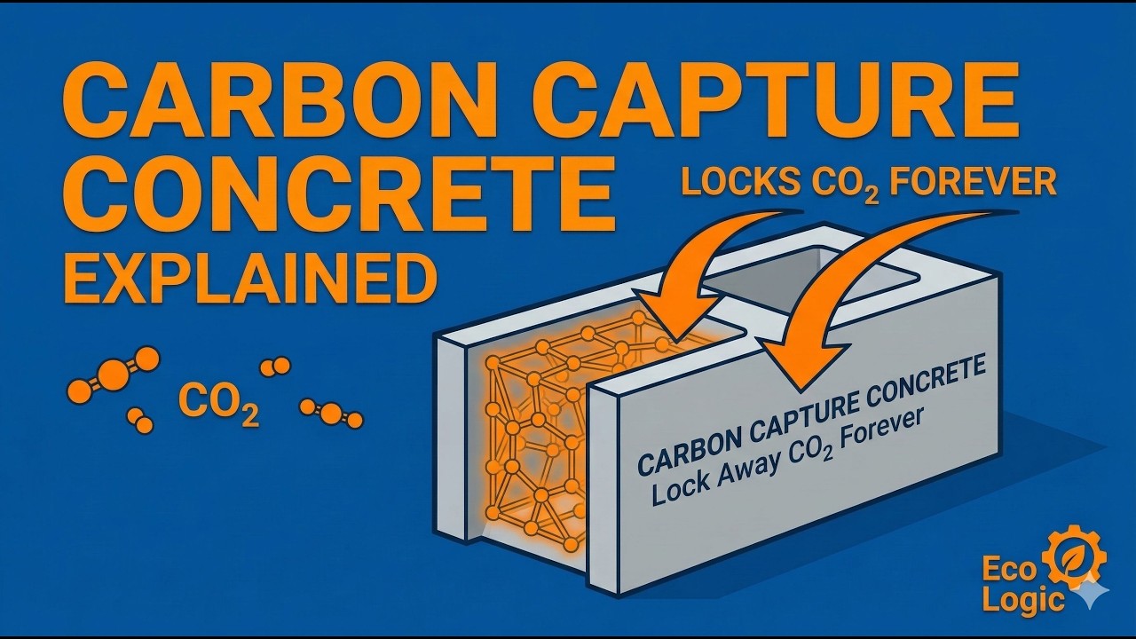 Carbon Capture Concrete Explained: How New Building Materials Lock Away CO₂ Forever