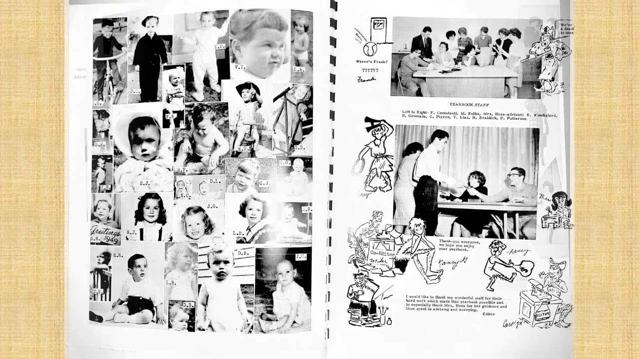 Volney Rogers 1962 Yearbook