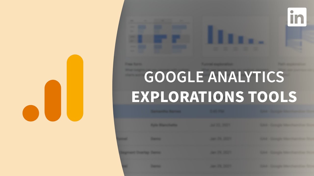 Google Analytics Tutorial - Get started with Explorations