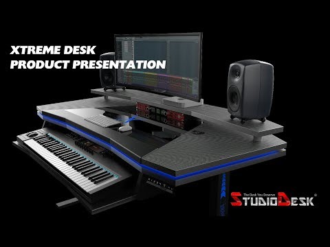 Studio Desk Xtreme Producer Workstation BK iMuso