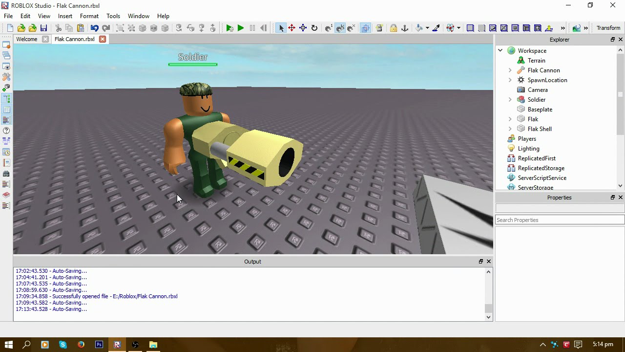 Roblox Projects - Flak Cannon