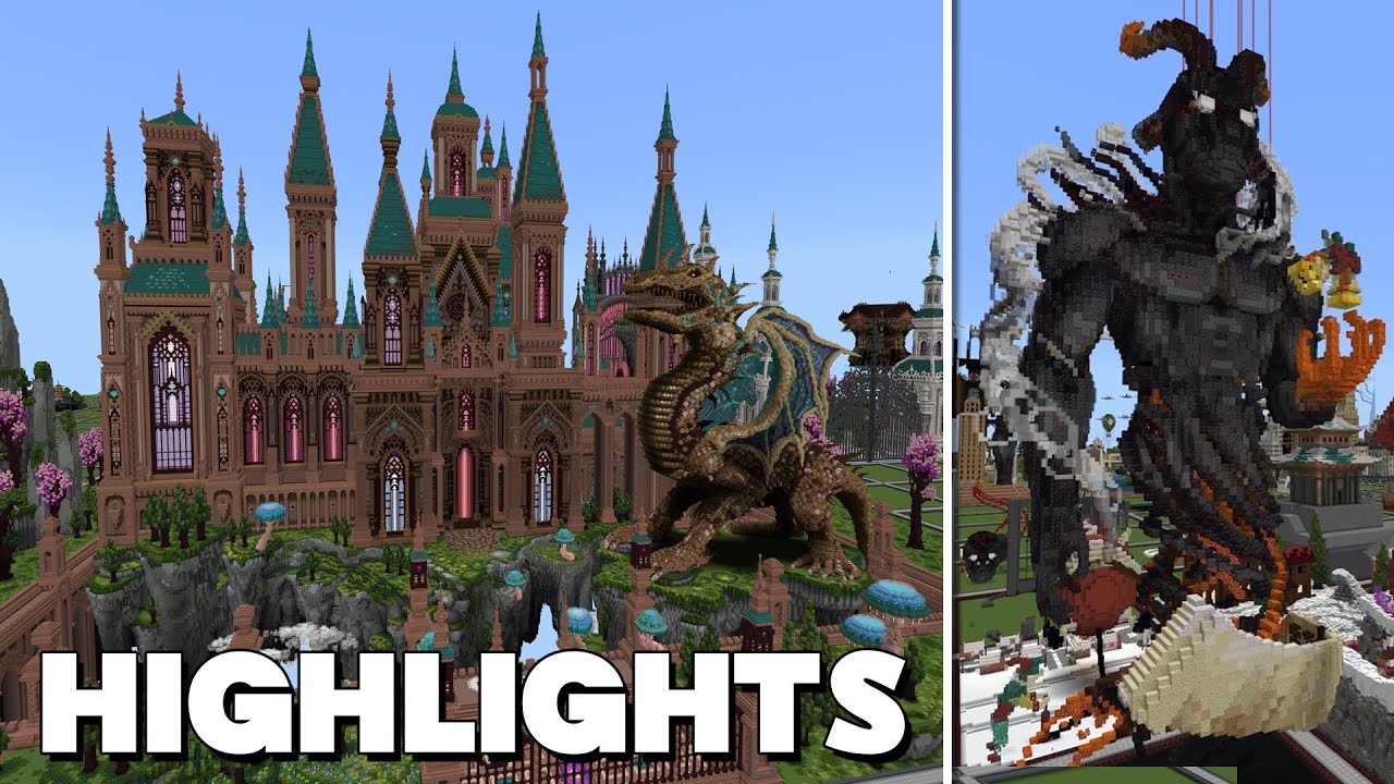 THE PLOT WORLD - HIGHLIGHTS 2025 | MINECRAFT BEDROCK BUILDING