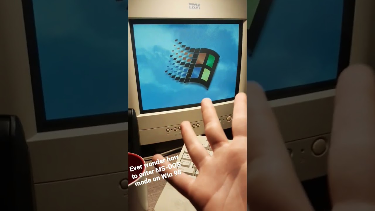 Ever wonder how to get into MS-DOS mode on Windows 98