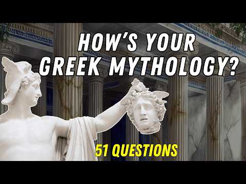 How's Your Greek Mythology Knowledge? | 51 Question Quiz - with answers
