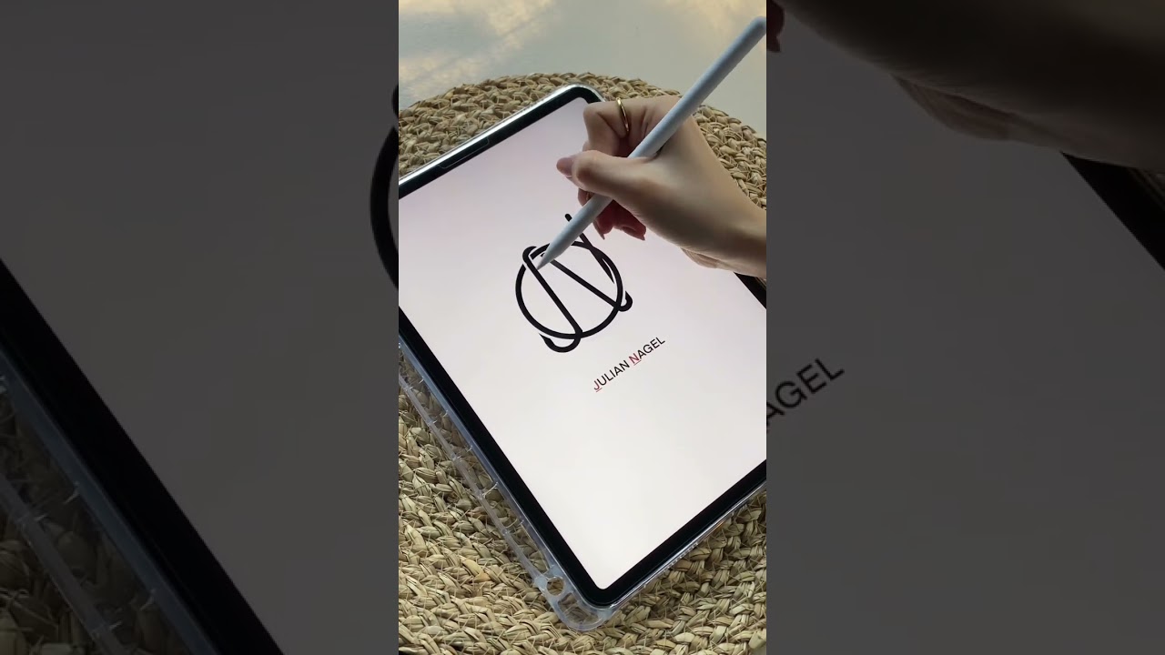 JN Initials Logo for Mr. Julian Nagel | _signcreator