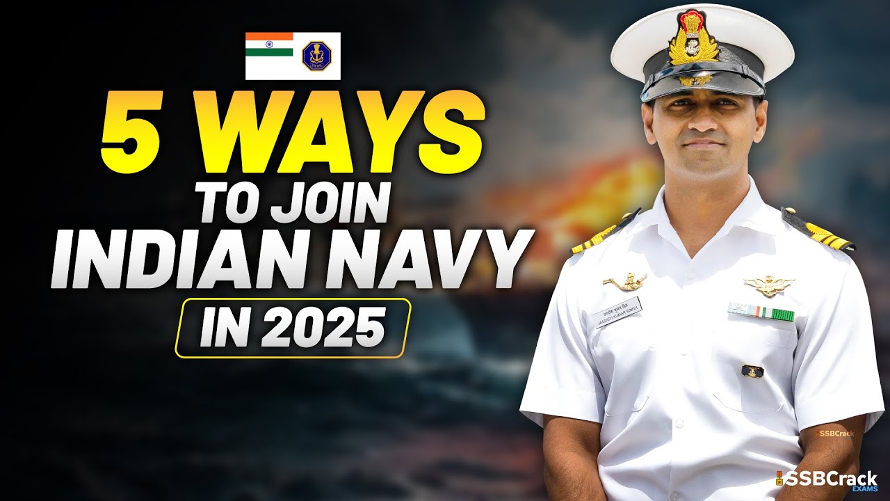 5 Ways To Join Indian Navy in 2025