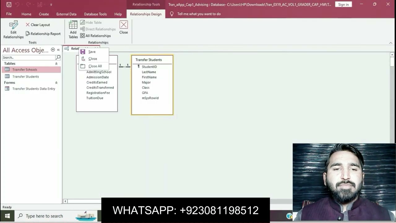 Exp19_Access_App_CapAssessment - Transfer Student Advising 1.2 | Exp19 Access App CapAssessment