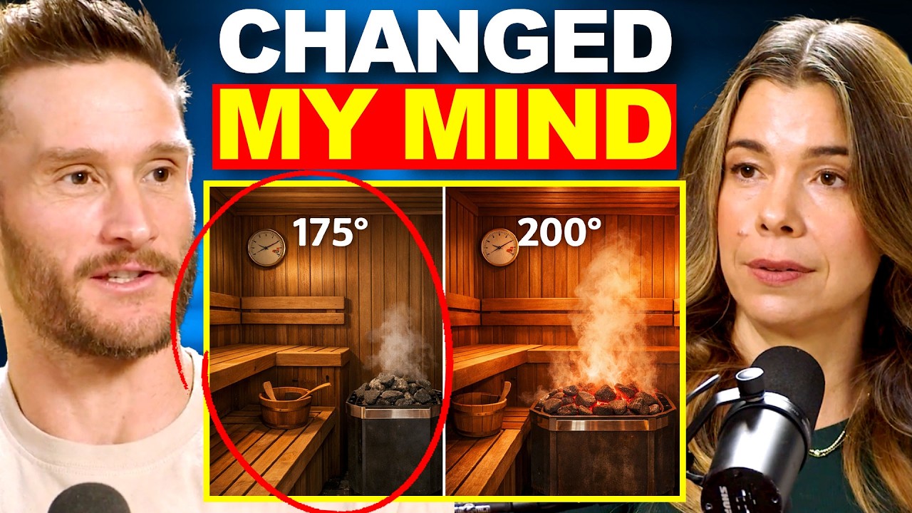 Rhonda Patrick Changed her Mind on Sauna (her new approach)