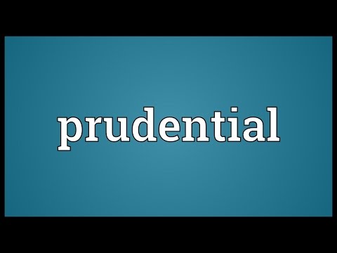 Prudential Meaning