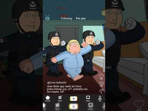 Chris downloads TikTok | #shorts #familyguy