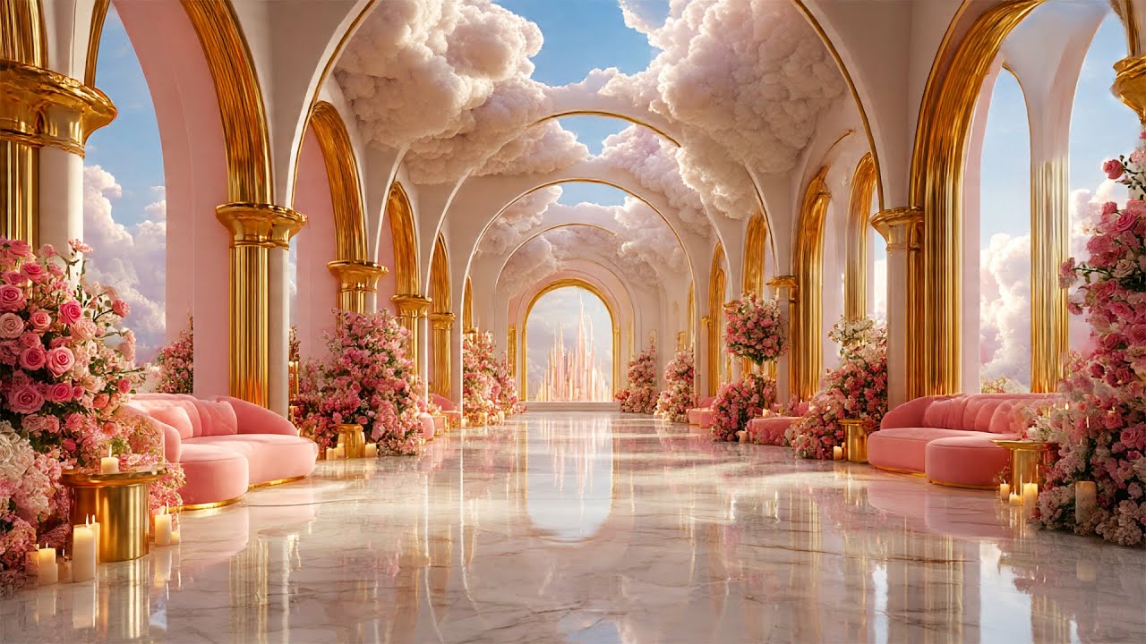 Sky Gallery of Dreams | 4K Celestial Architecture & Ambient Serenity