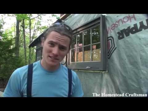 Simple Exterior Window Trim - Tiny House Project How To