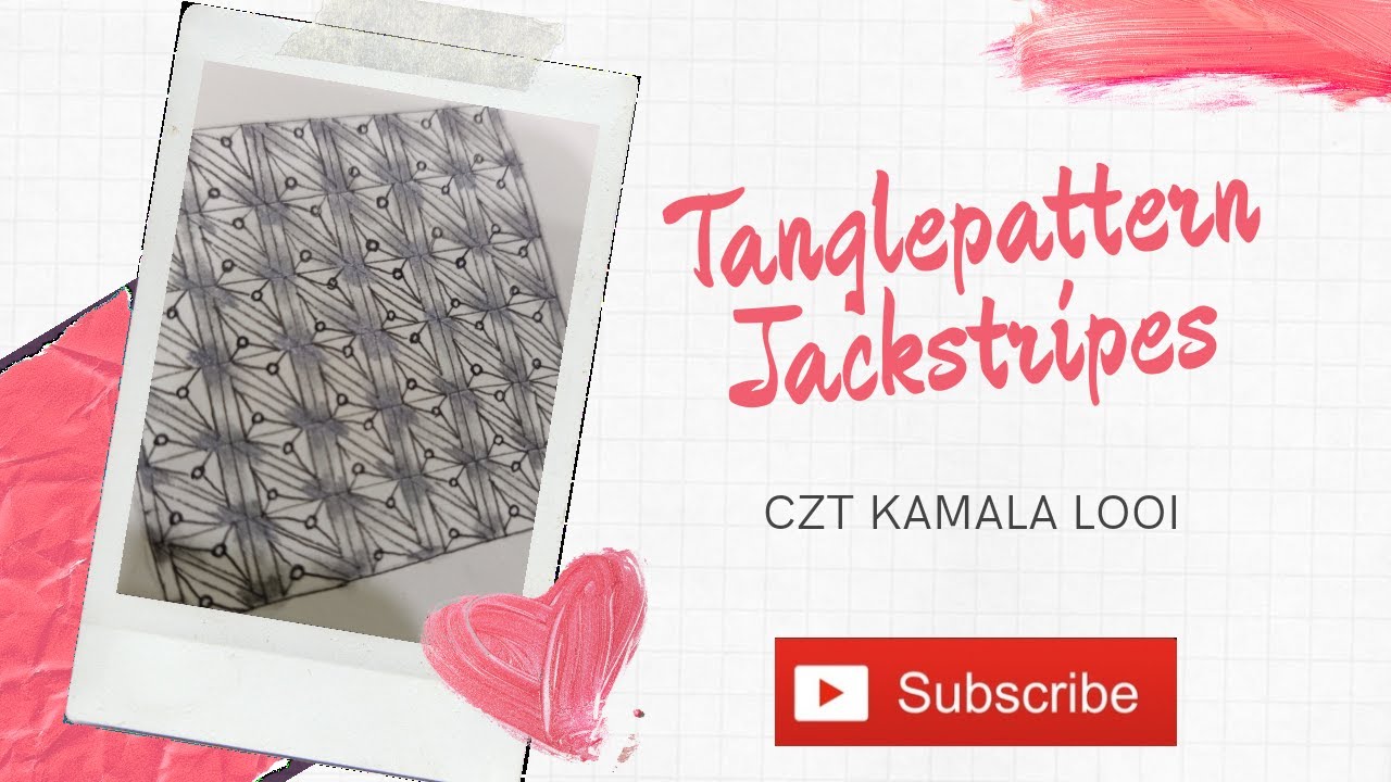 How To Draw Tanglepattern Jackstripes