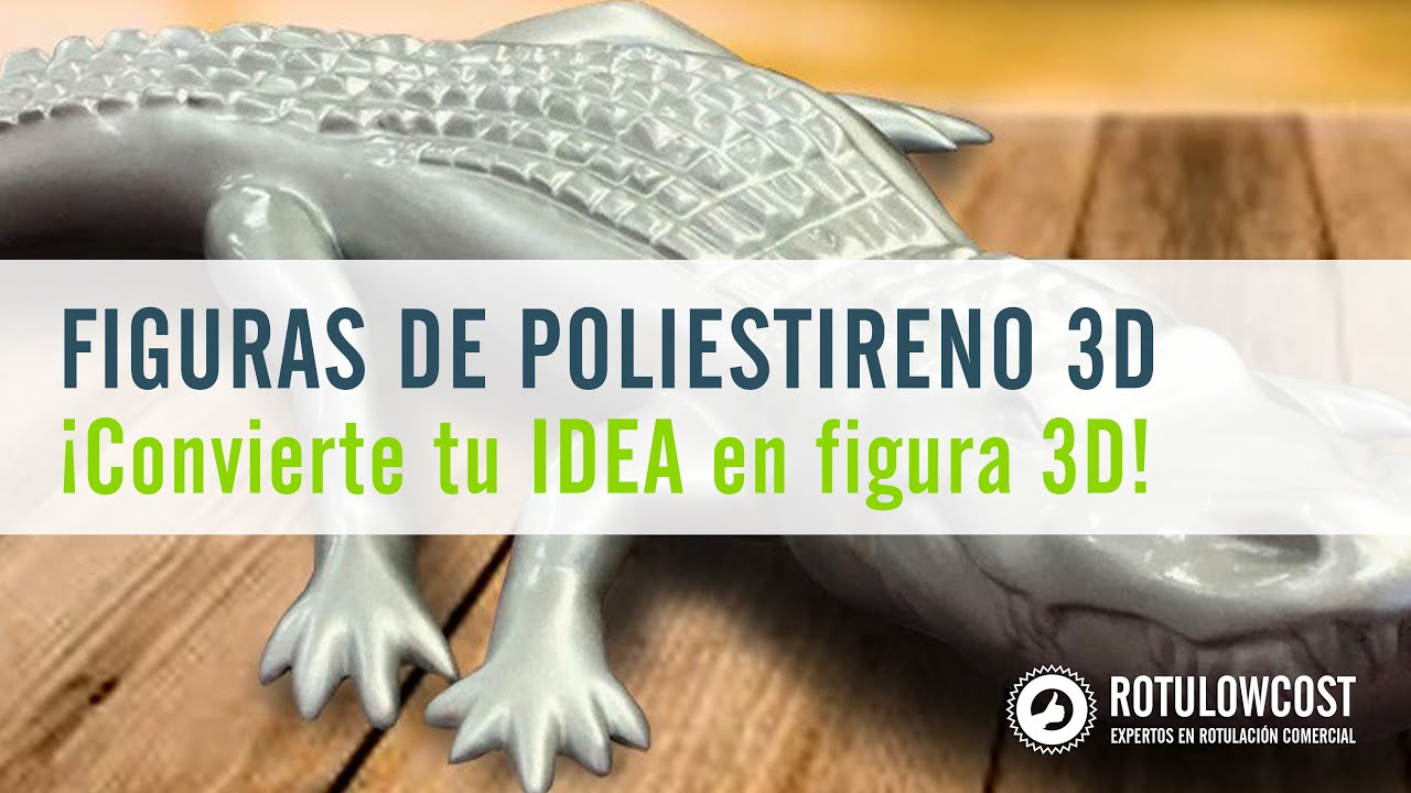 Figuras de Poliestireno en 3D