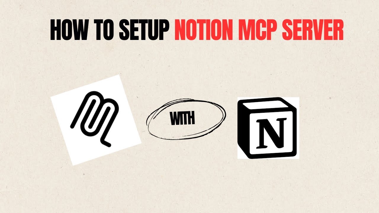 AI + Notion = SUPERCHARGED Productivity (MCP Server Setup)