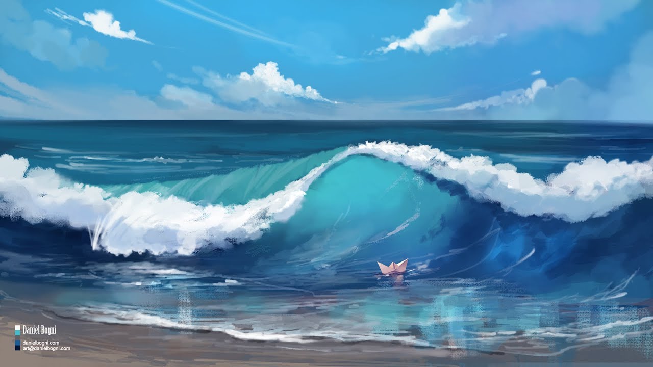 Speedpaint - Beach