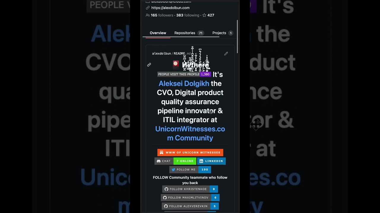 You & GitHub profile customization for 👀 tech teammates 1/4 #github #jobsearch #hr #githubtutorial
