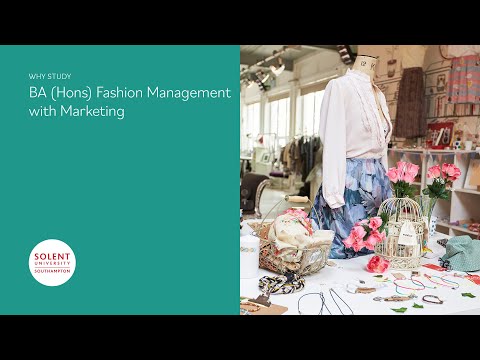 Why study BA (Hons) Fashion Management with Marketing