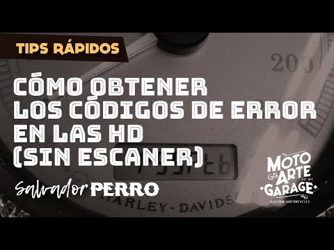 Cómo obtener los códigos de error en las Harley-Davidson (sin escaner)