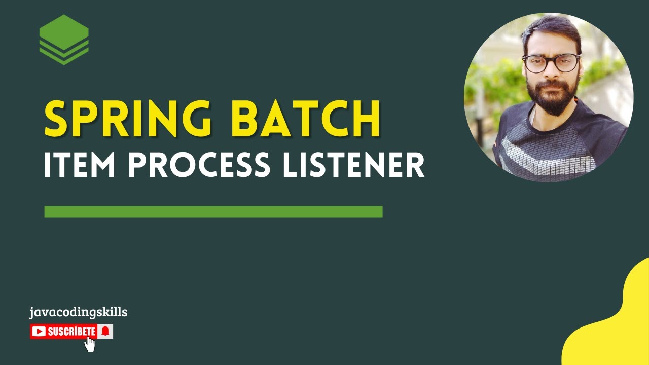 Step Listener in Spring Batch (ItemProcessListener)