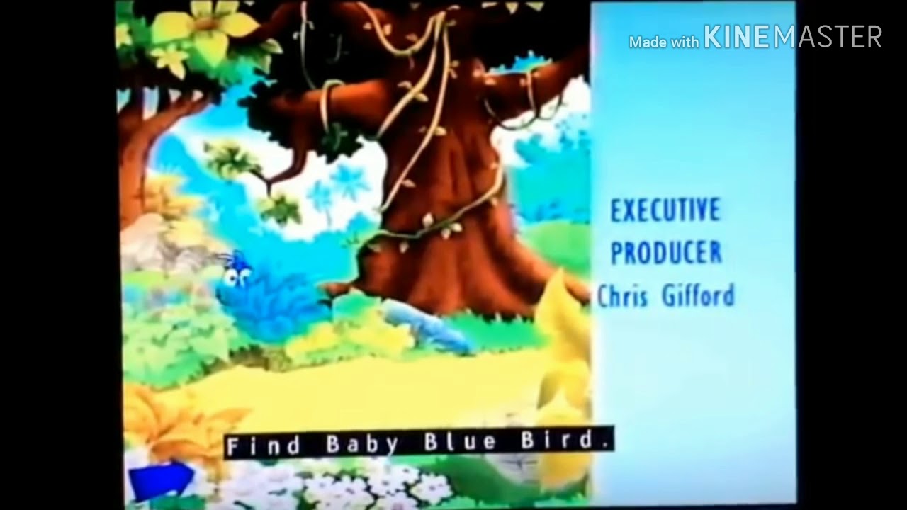 find baby blue bird and the map