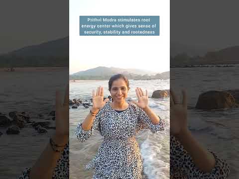 Prithvi Mudra to awaken Root Chakra|How to strengthen your root chakra? #viralshorts#7chakras#shot