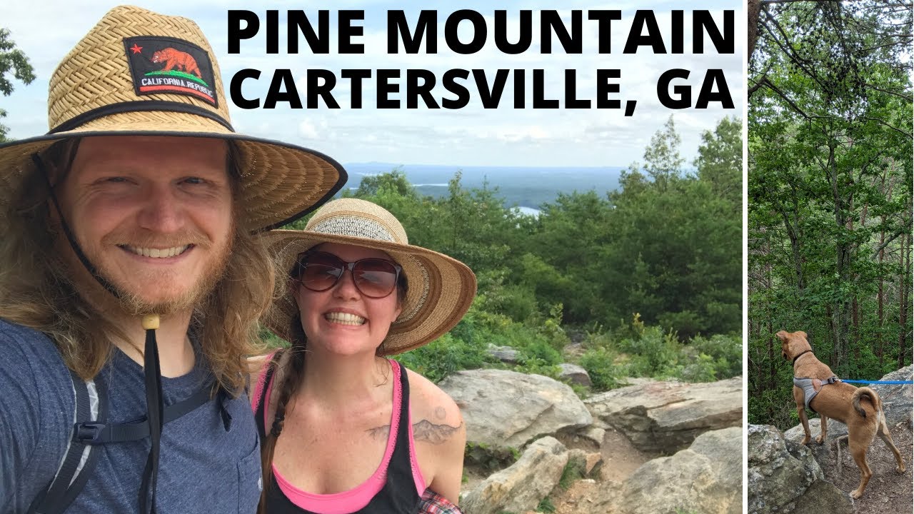 Hiking Pine Mountain Cartersville Georgia Overlook Trail