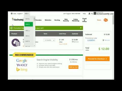 [Coupon] Godaddy Managed WordPress hosting in $1/Mo + Free Domain