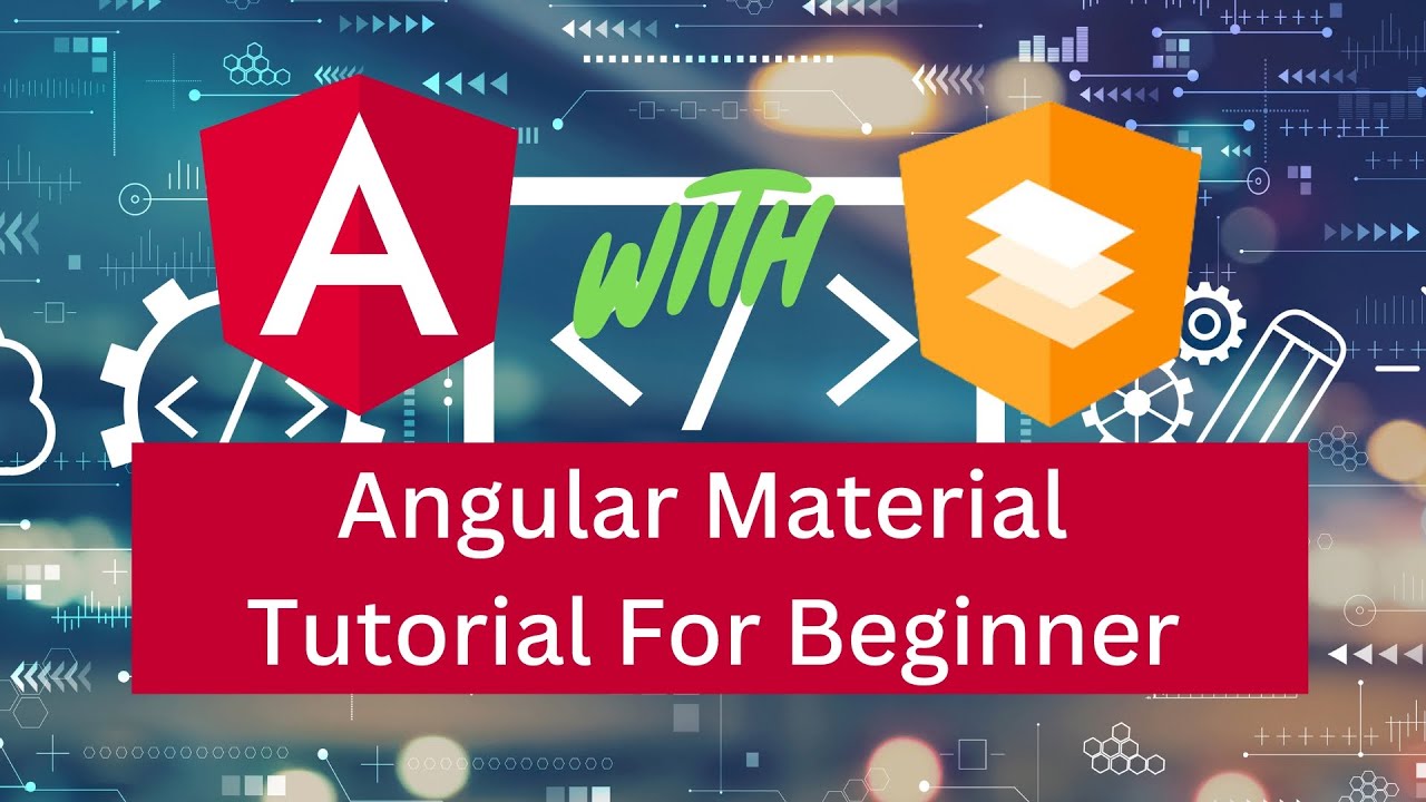 🎨 Basic Angular Material UI Design Tutorial for Beginners 🔥