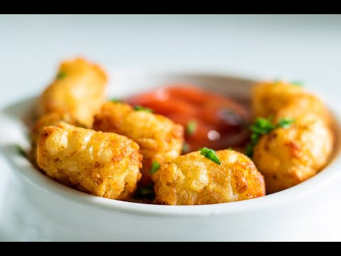 Air Fryer Frozen Tater Tots (Pinterest @LifesLilSweets) - Life's Little Sweets